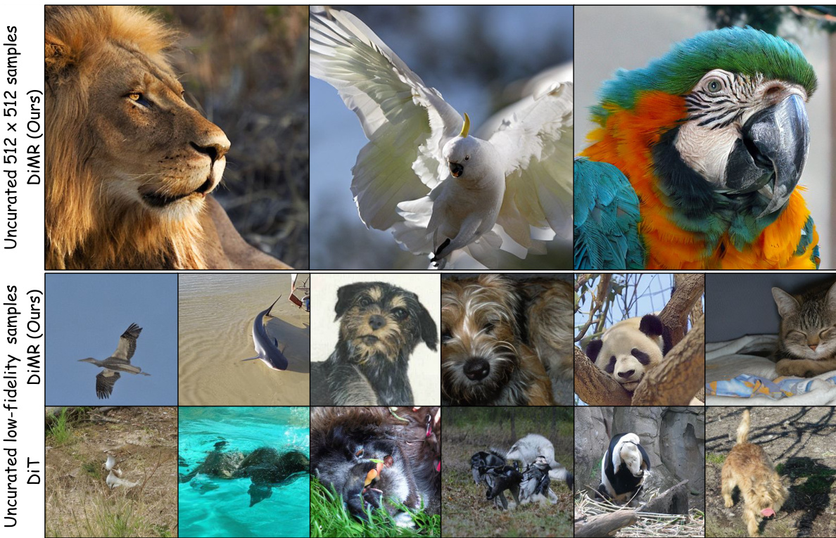 Alleviating Distortion in Image Generation via Multi-Resolution Diffusion Models and Time ...