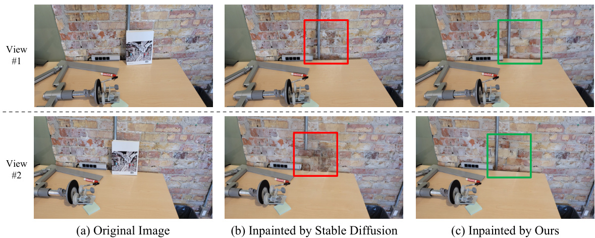 In-N-Out: Lifting 2D Diffusion Prior for 3D Object Removal via Tuning-Free Latents Alignment ...