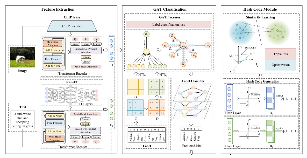 An End To End Graph Attention Network Hashing For Cross Modal Retrieval