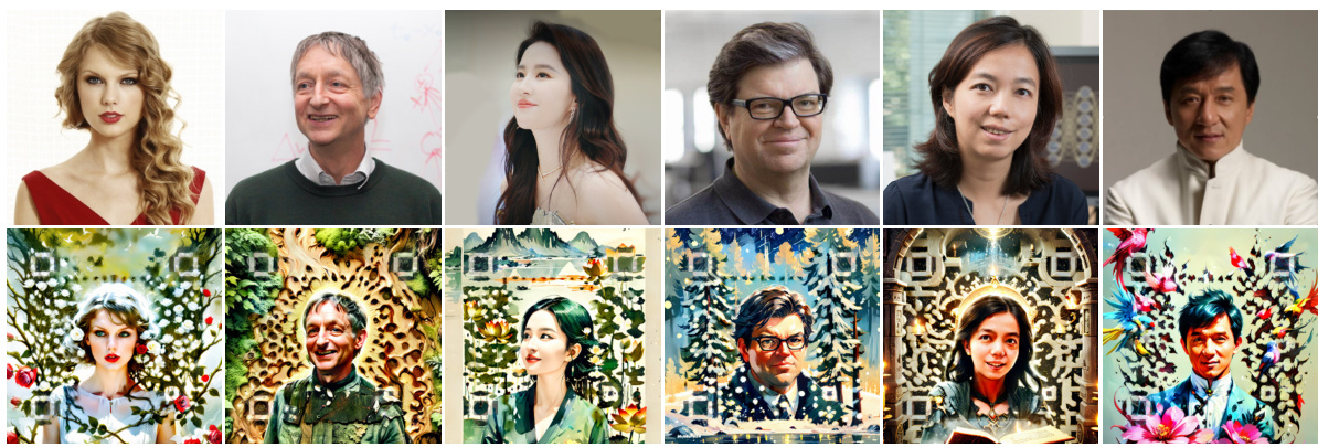 Face2QR: A Unified Framework for Aesthetic, Face-Preserving, and Scannable QR Code Generation ...